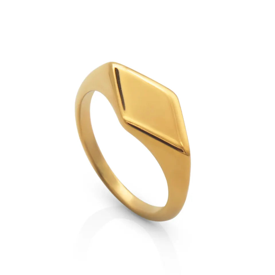 Buy 18k Gold-Filled Rhombus Ring - Best Quality Gold Filled Ring By ...